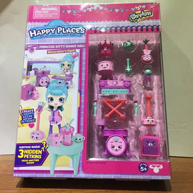 Shopkins princess kitty decorator pack dance hall | Shopee Philippines