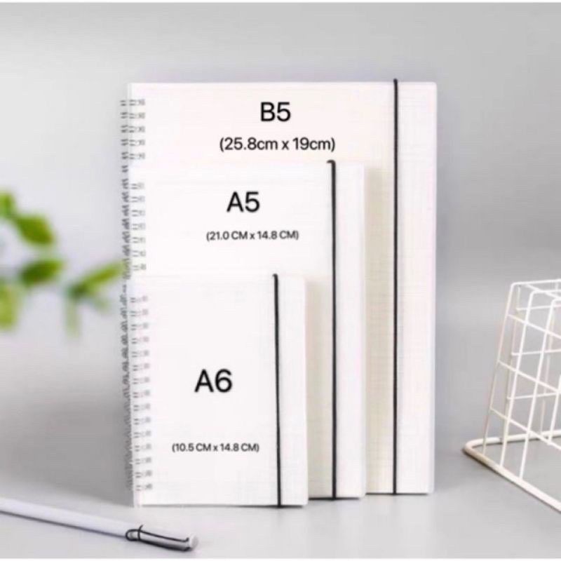 Muji inspried styled Notebook A5/A6/B5 | Shopee Philippines