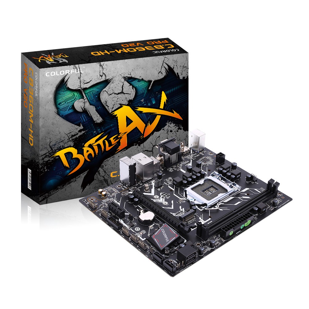 Colorful Battle Axe B360M-HD Pro V20 LGA 1151 Motherboard | Shopee ...