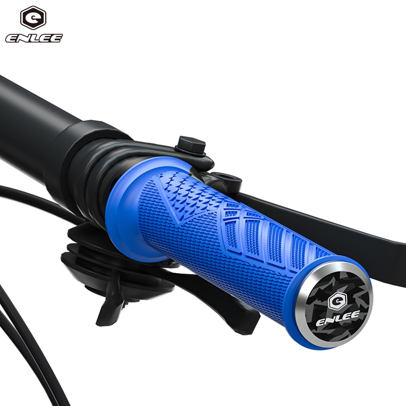 ENLEE bicycle handle bar rubber handlebar Ultralight cycle handle grip ...
