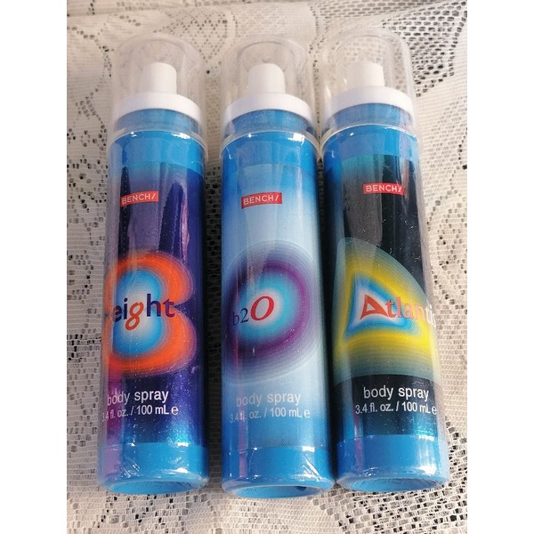 bench deo body spray for men 8*b20*atlantis*100ml *75ml | Shopee ...