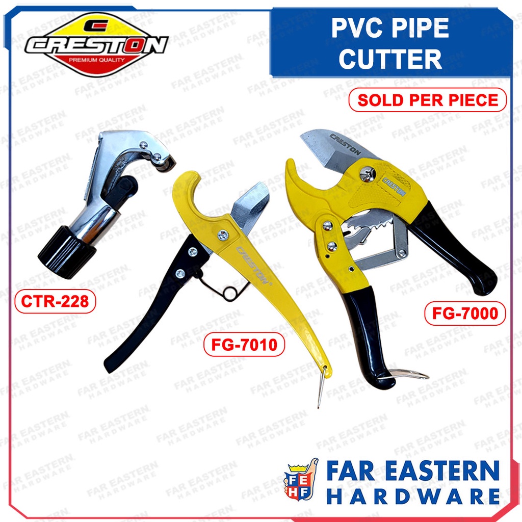 CRESTON PVC Pipe Tubing Cutter CRHT | Shopee Philippines
