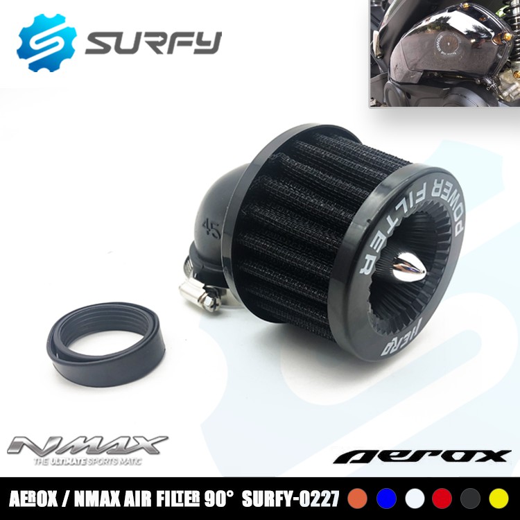 Surfy Air Intake Filter For Nmax Aerox 90 Degree 45mm 48mm Motorcycle ...