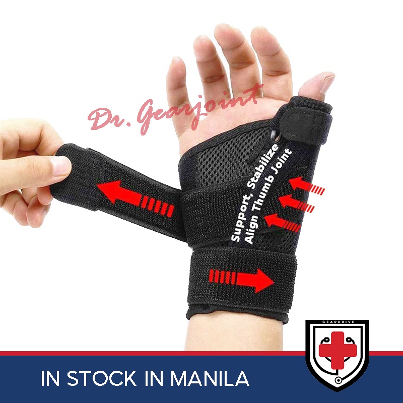 Thumb Splint with Wrist Support Brace/Thumb Brace for Carpal Tunnel or Tendonitis Pain Relief ...
