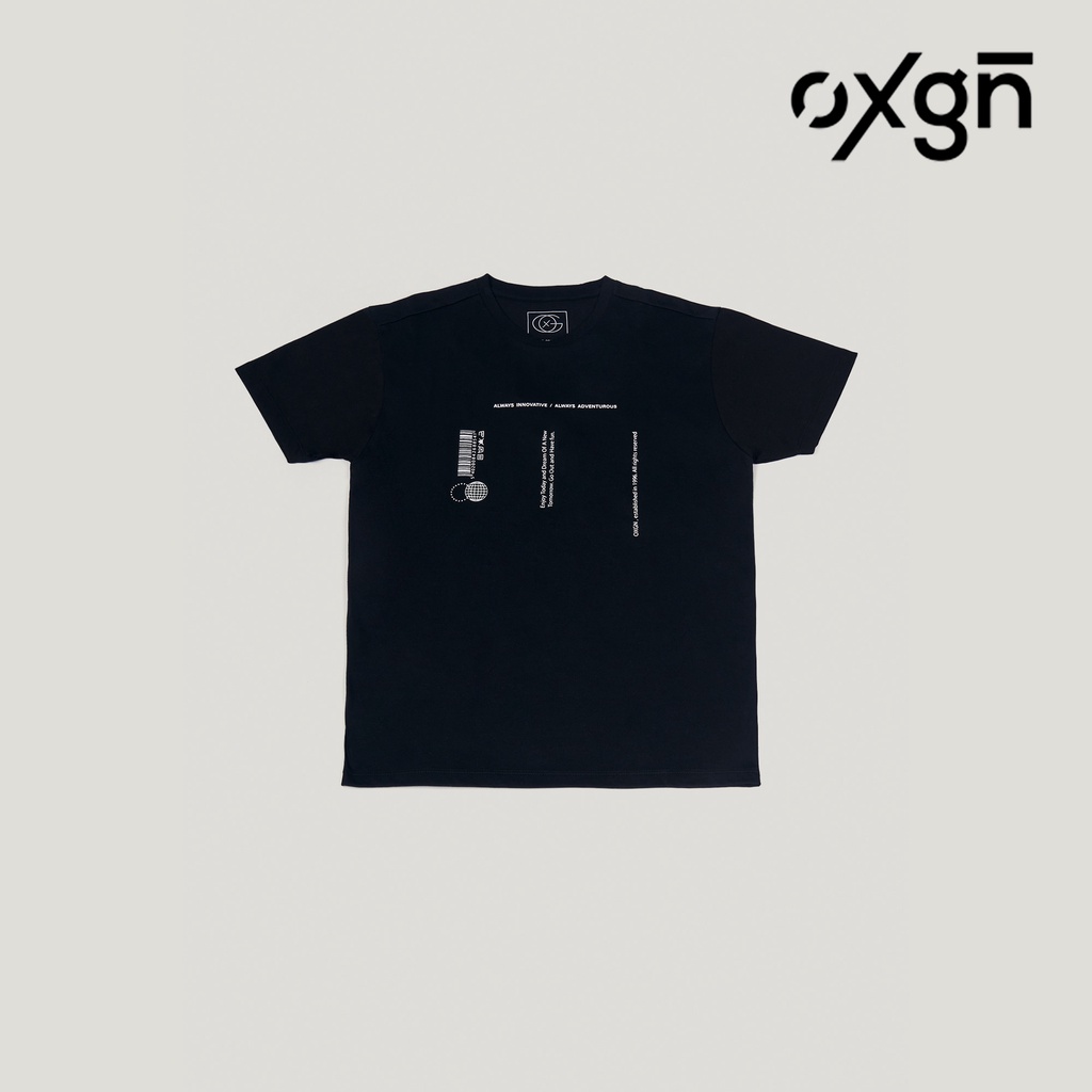 OXGN Always Innovative Slim Fit OG T-Shirt For Men (Black) | Shopee ...