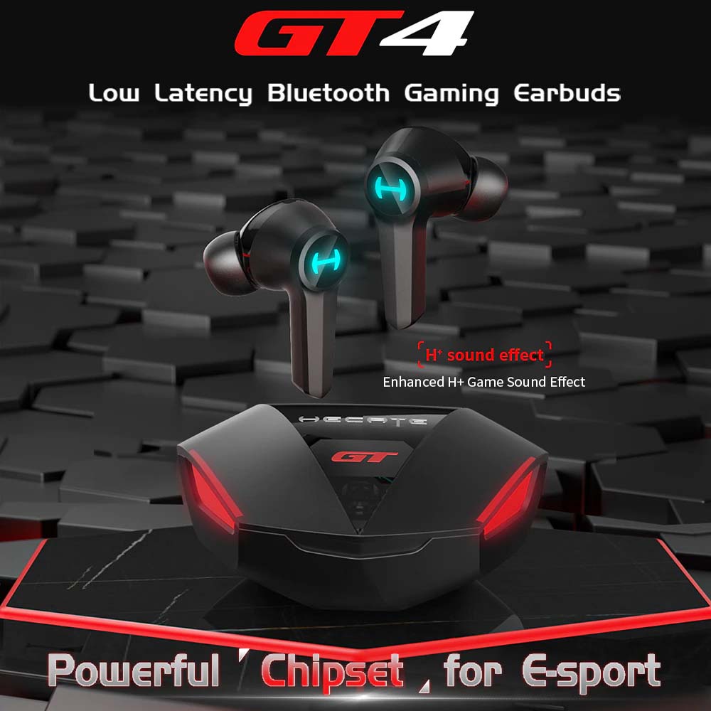 Edifier Hecate GT4 TWS True Wireless Gaming Earbuds Bluetooth V5.2 ...