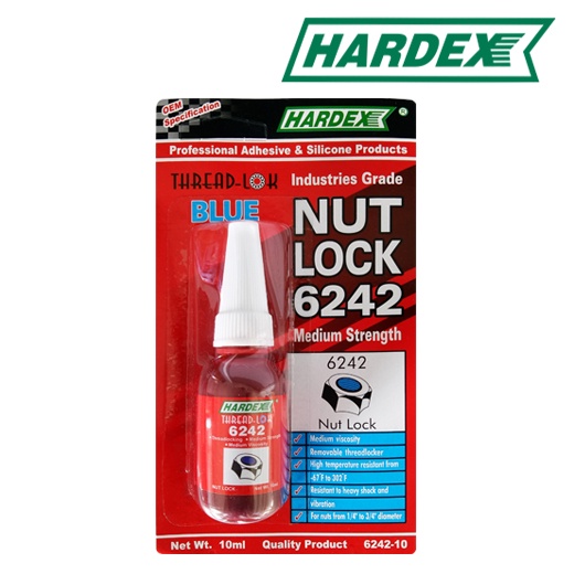 Hardex Threadlock Nut Lock Adhesive 10ml(Blue Medium Strength) | Shopee ...