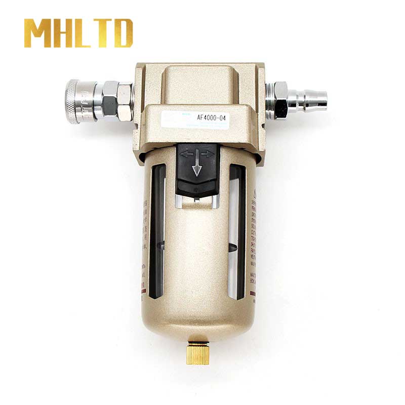 Air Source Processor Copper Filter Pneumatic Pump Filter Oil and water Separator Automatic ...