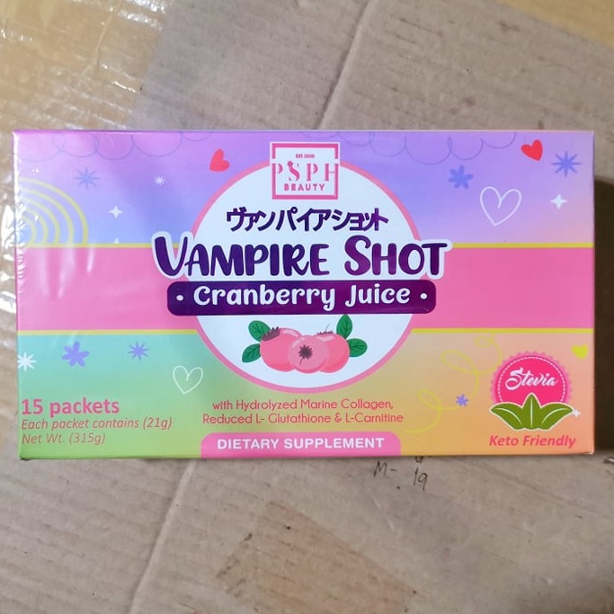 Orig Karbie Vampire Juice 15sachet/Box | Shopee Philippines