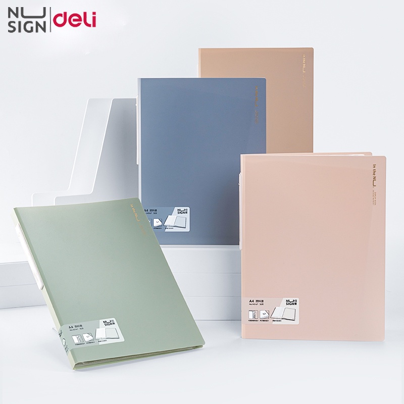 Nusign by Deli Multi-Layer Folder Document Storage File Organizer Paper ...