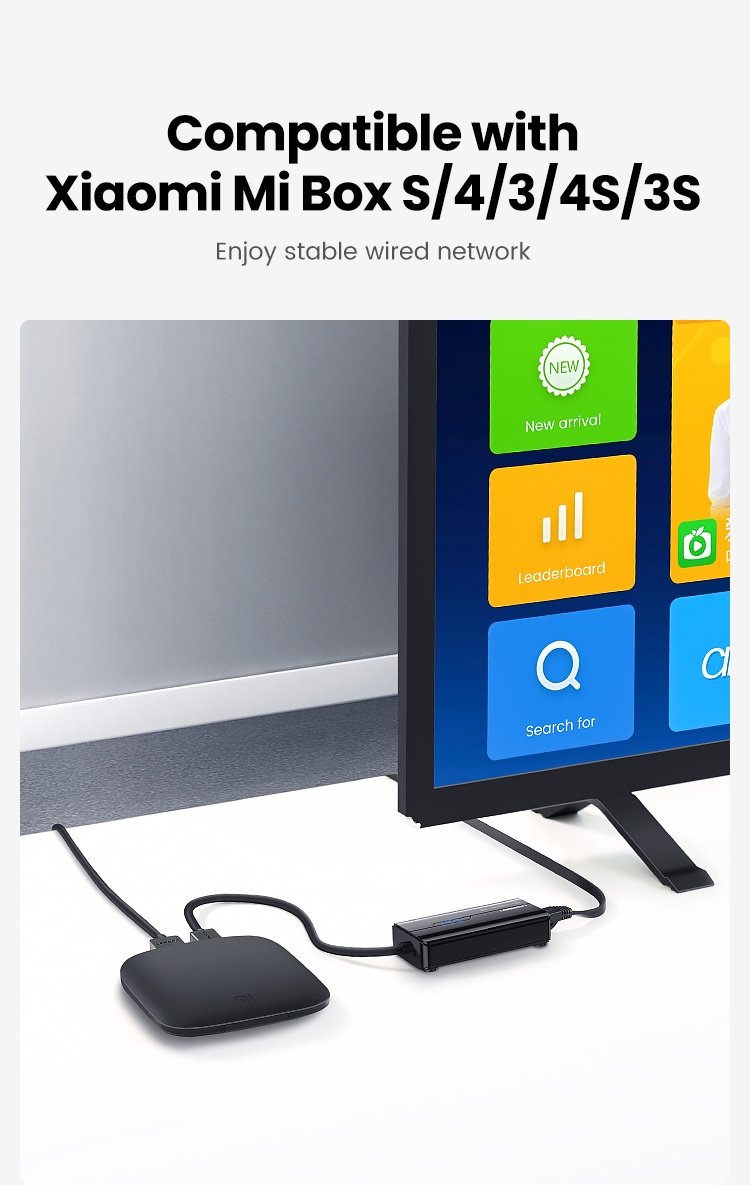 UGREEN USB3.0 Ethernet Adapter 1000Mbps USB RJ45 USB HUB For Laptop ...