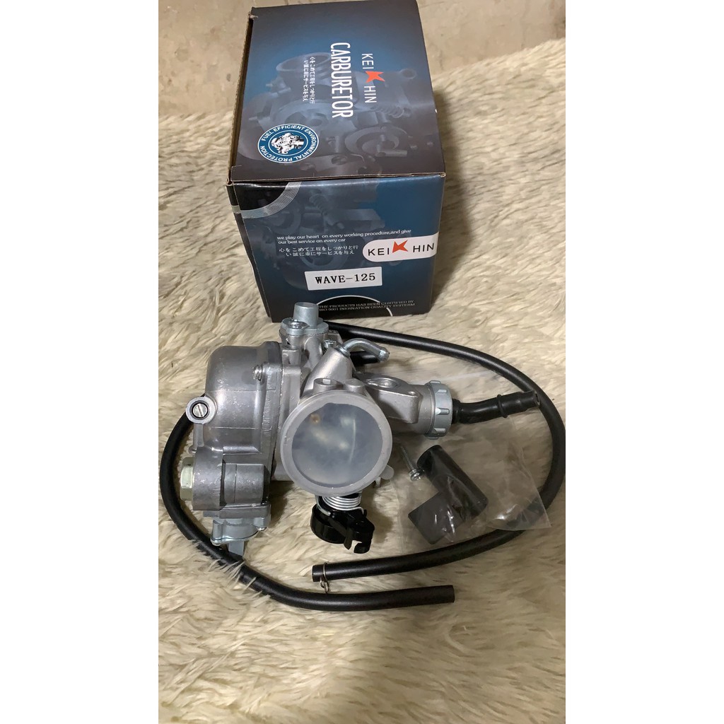 KEIHIN MOTORCYCLE CARBURETOR WAVE-125/xrm125 | Shopee Philippines