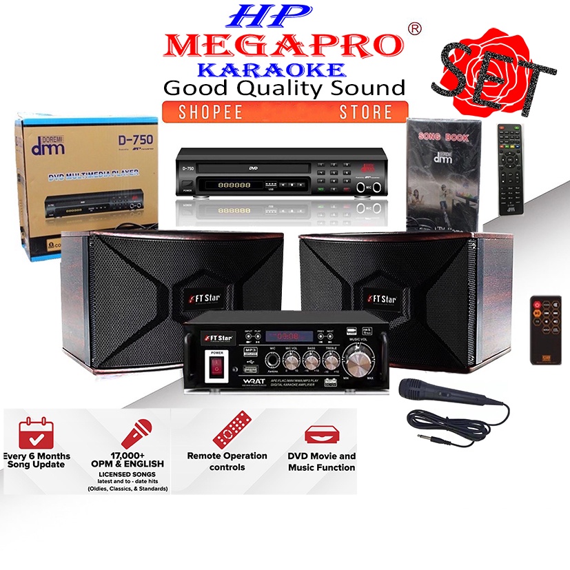 Megapro NEW songs Karaoke set DRM-750 Karaoke Videoke player& Megapro ...