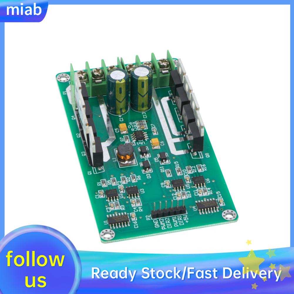 Maib Dual Motor Driver Module Board H-Bridge DC MOSFET IRF3205 3-36V ...