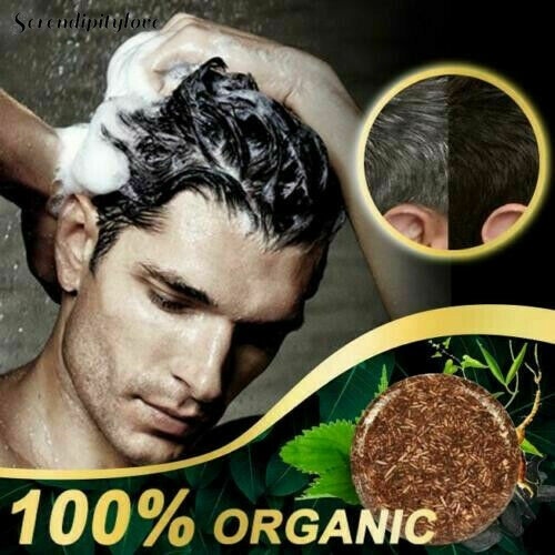 [24Hs Delivery] Polygonum Multiflorum Hair Darkening Shampoo Soap Bar ...