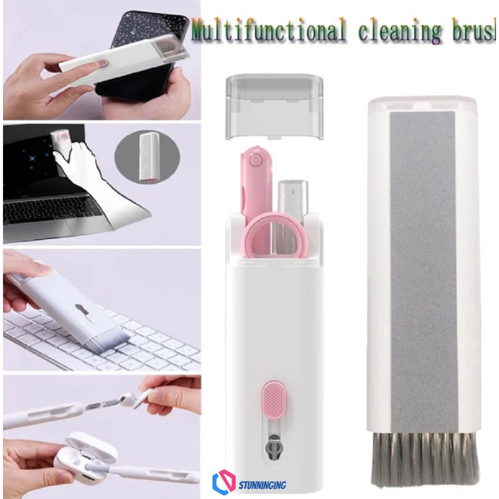 7in1 Computer Keyboard Cleaner Brush Kit Earphone Cleaning Pen For ...