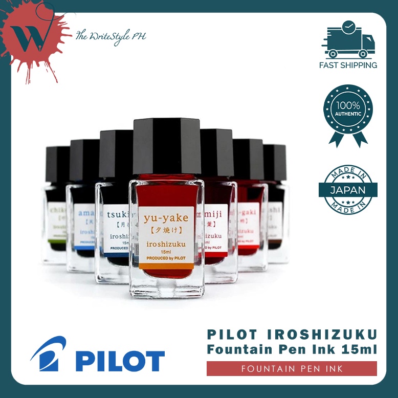 Pilot Iroshizuku Fountain Pen Ink (15ml) | Shopee Philippines