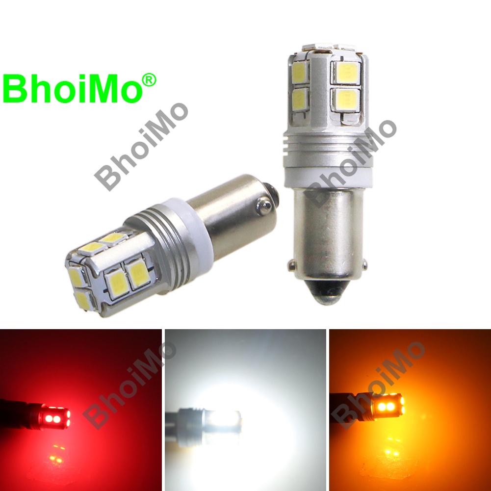BhoiMo Highlight LED 10SMD BA9S T4W width display Side Wedge map ...