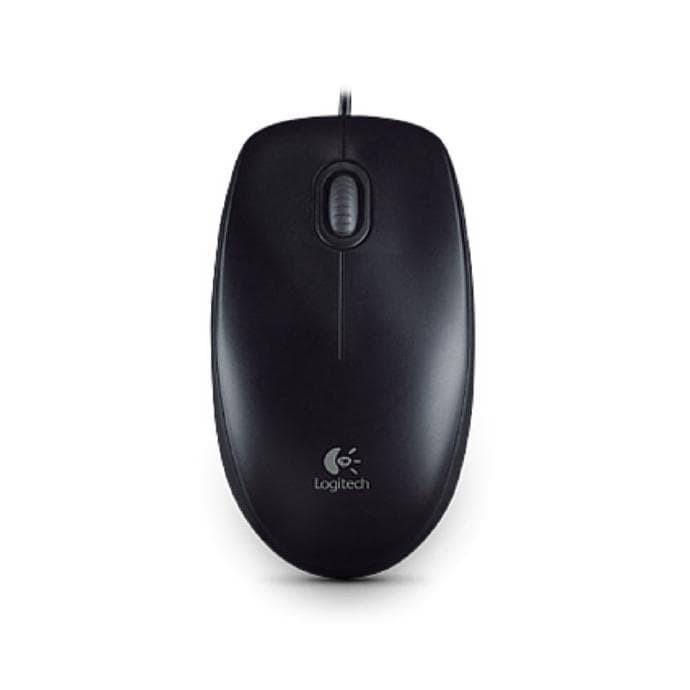 Logitech M100r Corded Black Mouse | Shopee Philippines