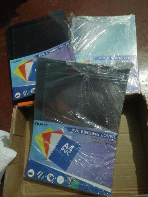 100pc PVC Cover for book binding | Shopee Philippines