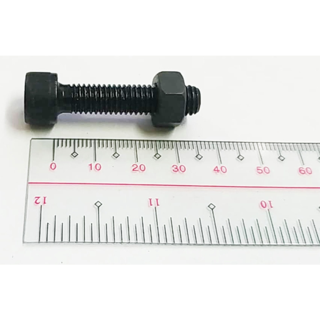 HT ALLEN BOLT 8MM X 35MM WITH 1 PIECE NUT ( HI TENSILE ) | Shopee ...