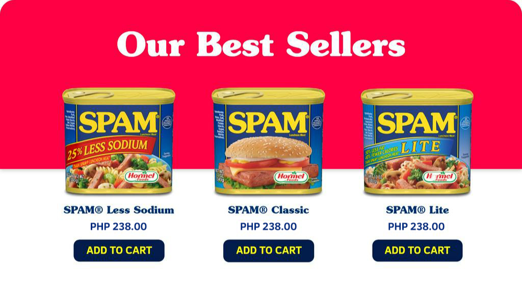 SPAM PH, Online Shop | Shopee Philippines