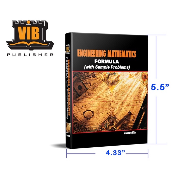 BESAVILLA Engineering Mathematics formulas with Sample Problems (Pocket ...