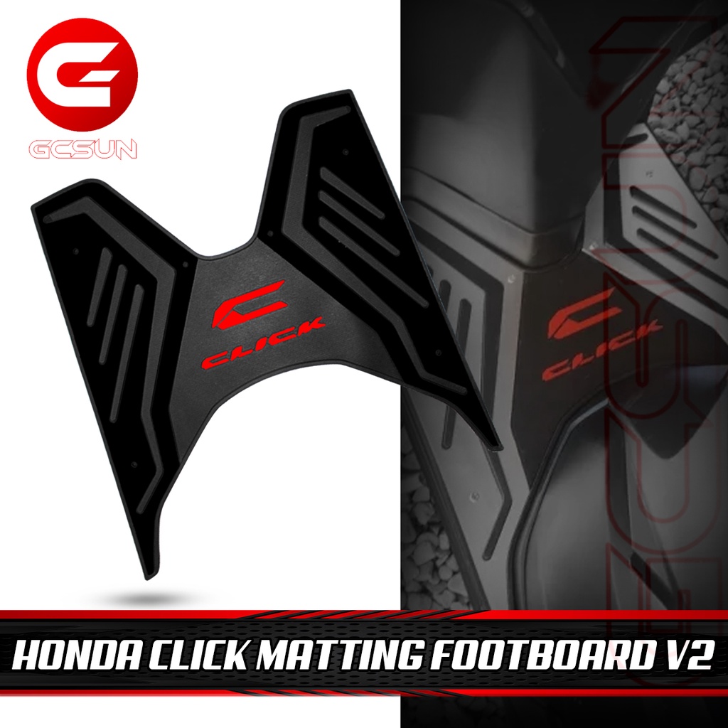 HONDA CLICK FOOTBOARD MATTING V2 - GCSUN | Shopee Philippines