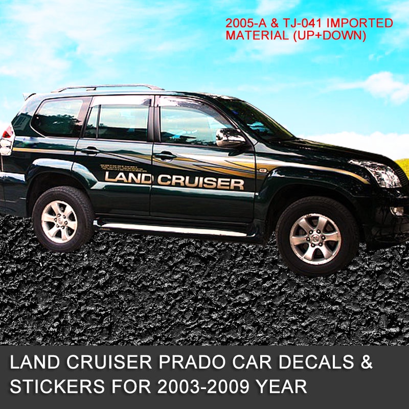 fit for Toyota 4000 car stickers land cruiser Prado car decals body ...