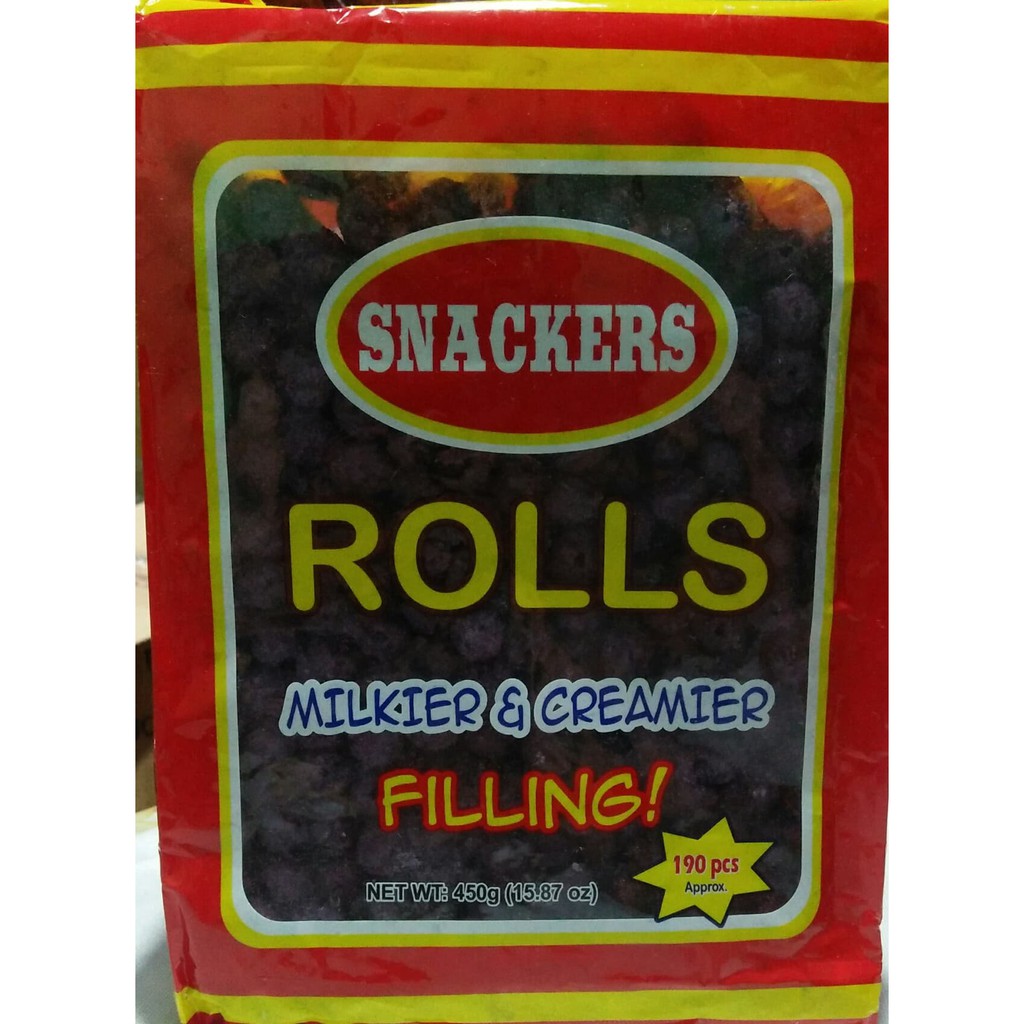 Snackers Rolls 450 grams | Shopee Philippines