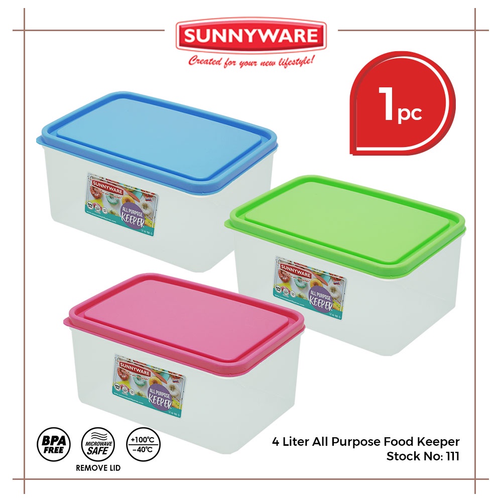 Sunnyware 111 4 liter Food Keeper | Shopee Philippines