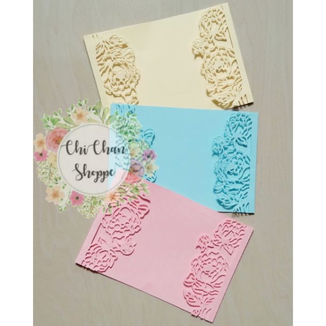 4R invitation cover for birthday,debut , wedding, baptism | Shopee ...