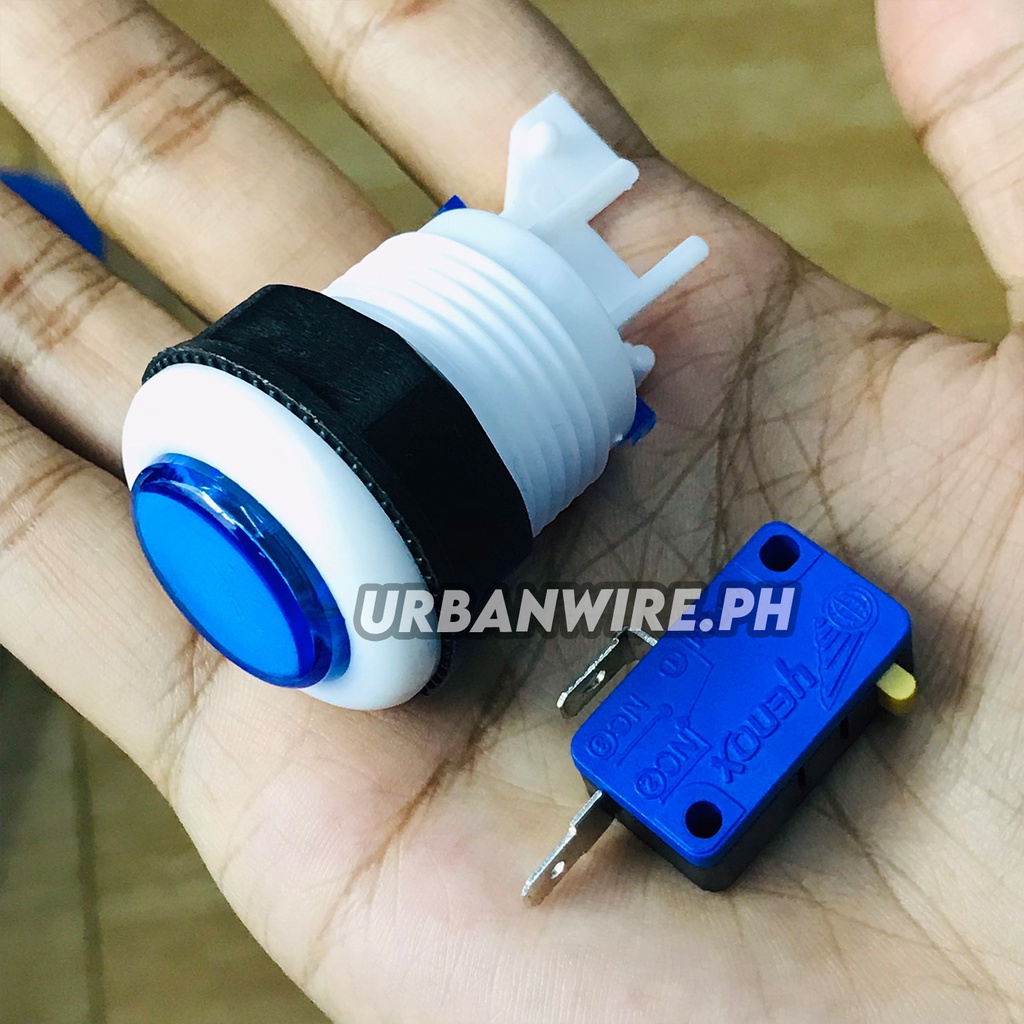 BLUE Push Button With Micro Switch For Videoke/Karaoke/Pisonet | Shopee ...
