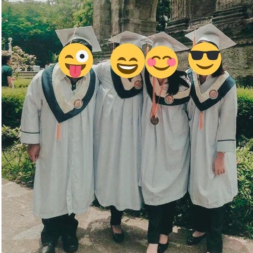 UST SHS (SMALL SIZE) GRADUATION TOGA WITH CAP (FOR RENT ONLY) | Shopee ...