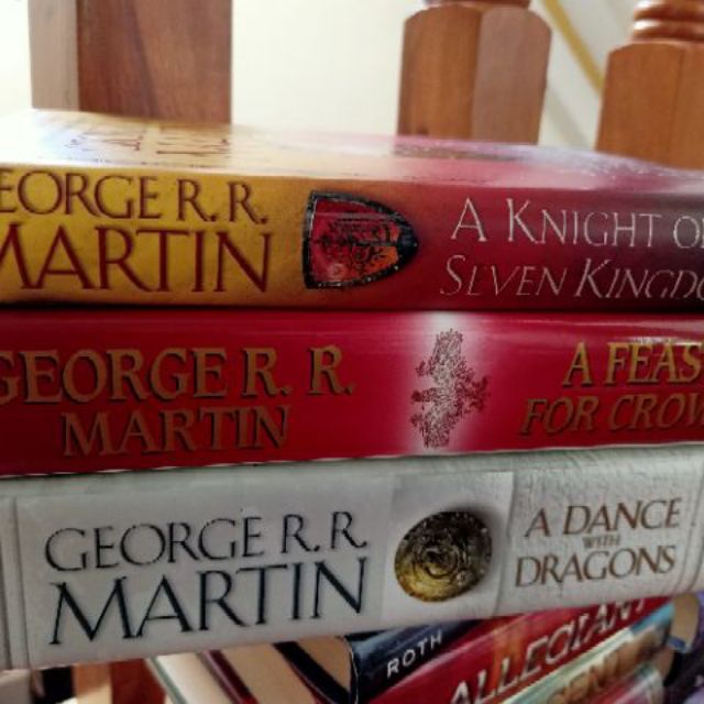 George R.R. Martin books. Preowned. Softcover and Hardcover | Shopee ...