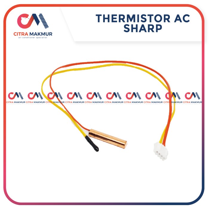Ac Split Sharp Air Conditioner Thermistor indoor Temperature sensor ...