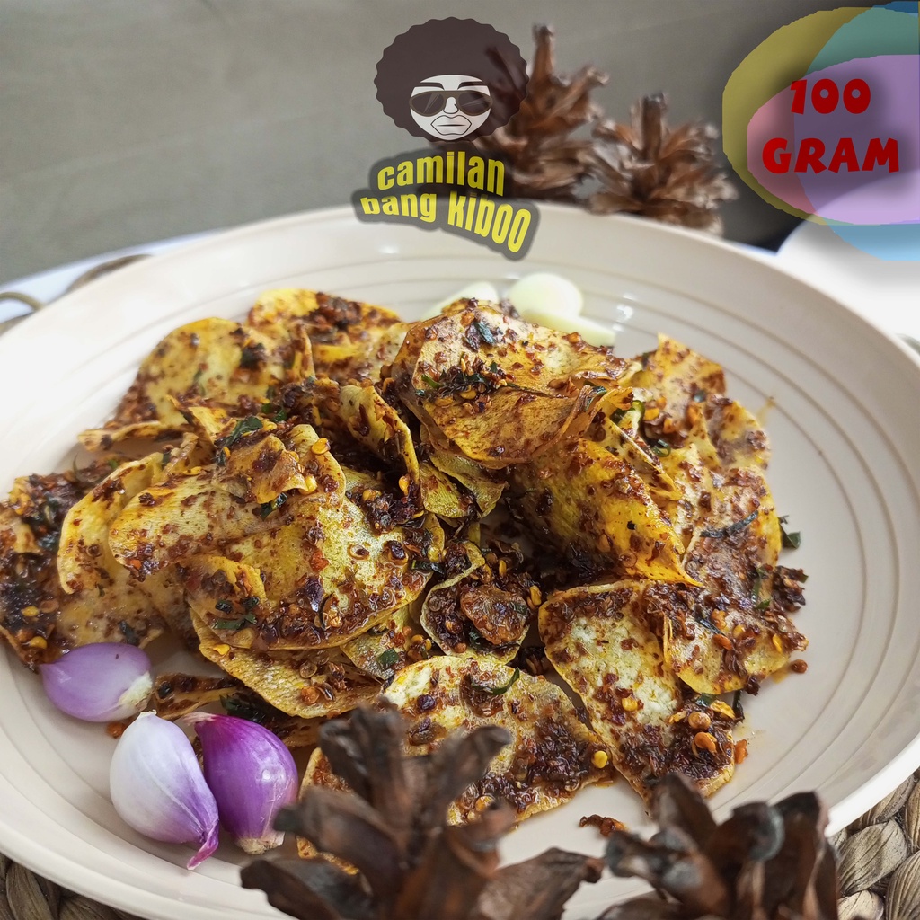 Spicy Snacks Spicy Chips Taro Chips Spicy cikruh Spicy Orange Leaf ...