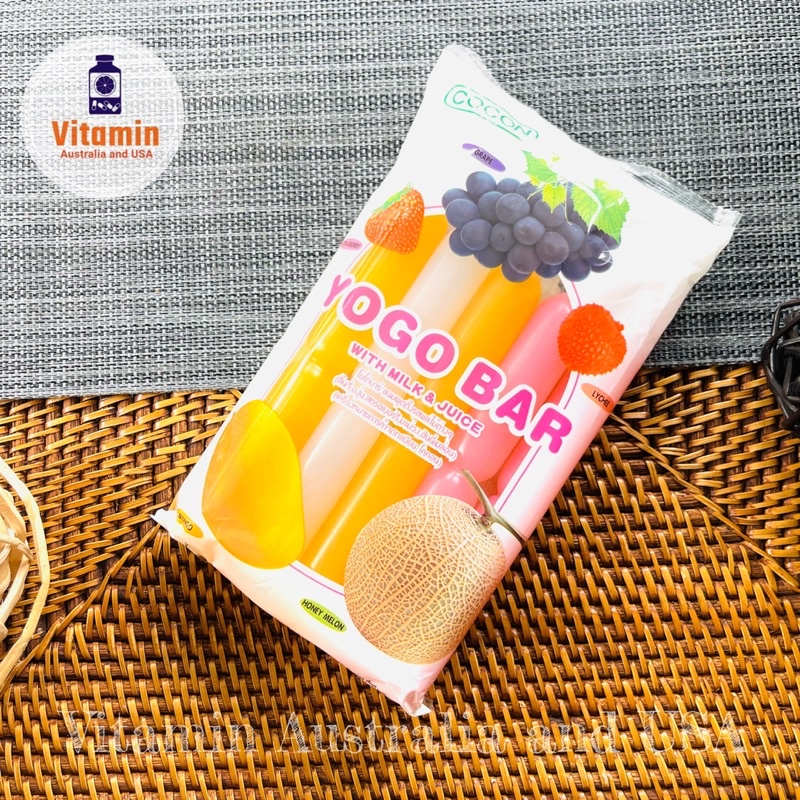 Yogo Bar Yogobar Cool Ice Cream Sticks Cococon Flavor Popsicle | Shopee ...