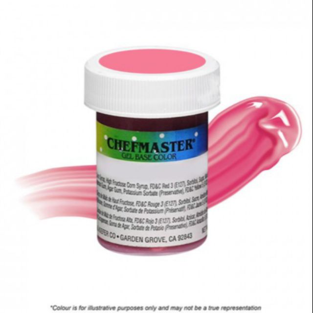 Chef master gel food color 1oz (deep pink) | Shopee Philippines