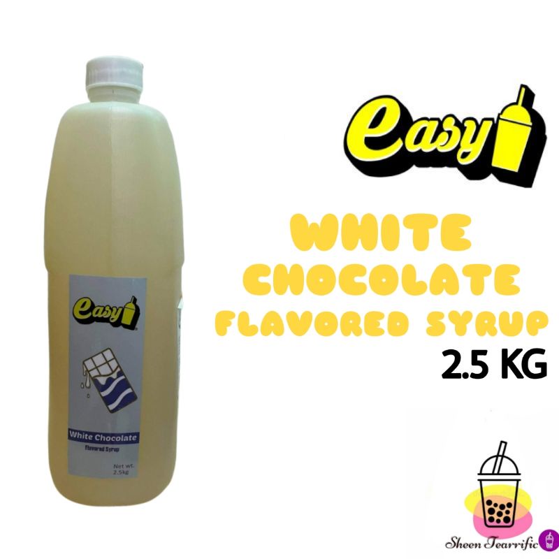 Easy Brand White Chocolate Flavored Syrup | Sheentearrific | Shopee ...