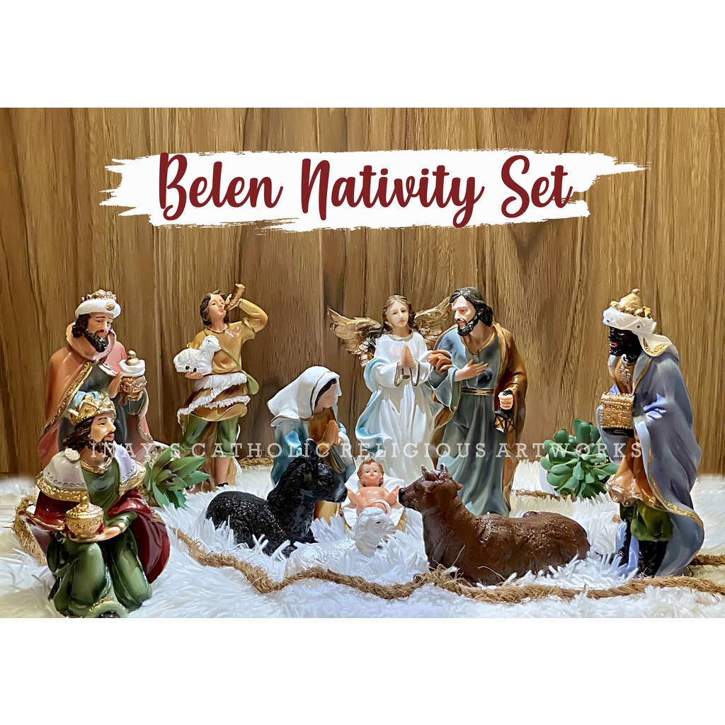 Belen Nativity Set 11PCS | Shopee Philippines