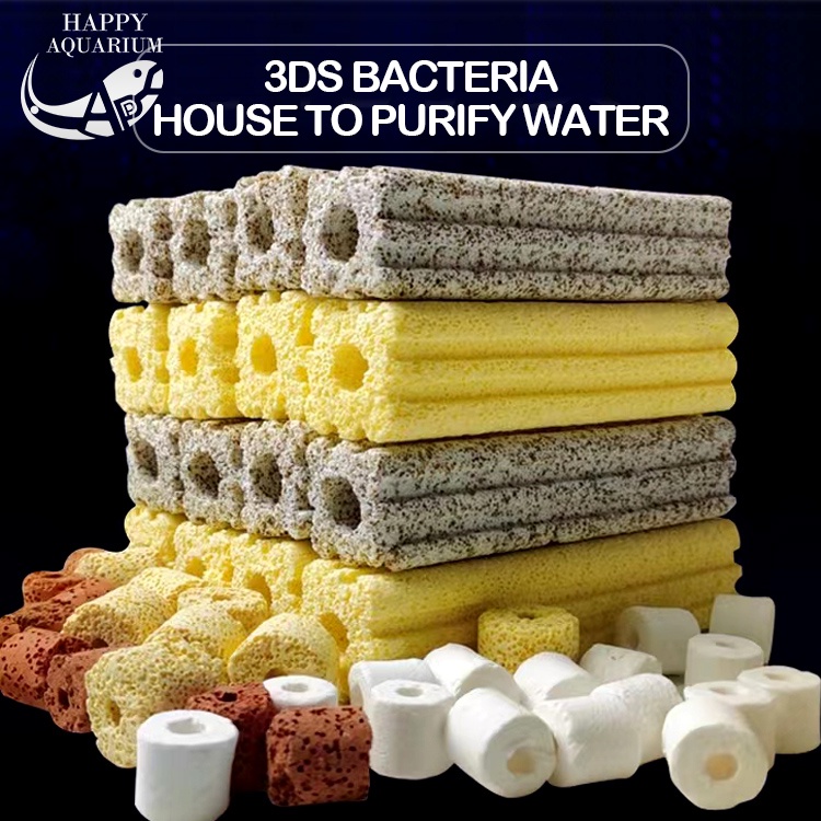 Bakki Roll Biological Aquarium Filter Media Pond Filter Lava Ring ...