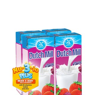 Dutch Mill Yoghurt Drink Superfruits with Mixed Berries Juice 4 packs ...