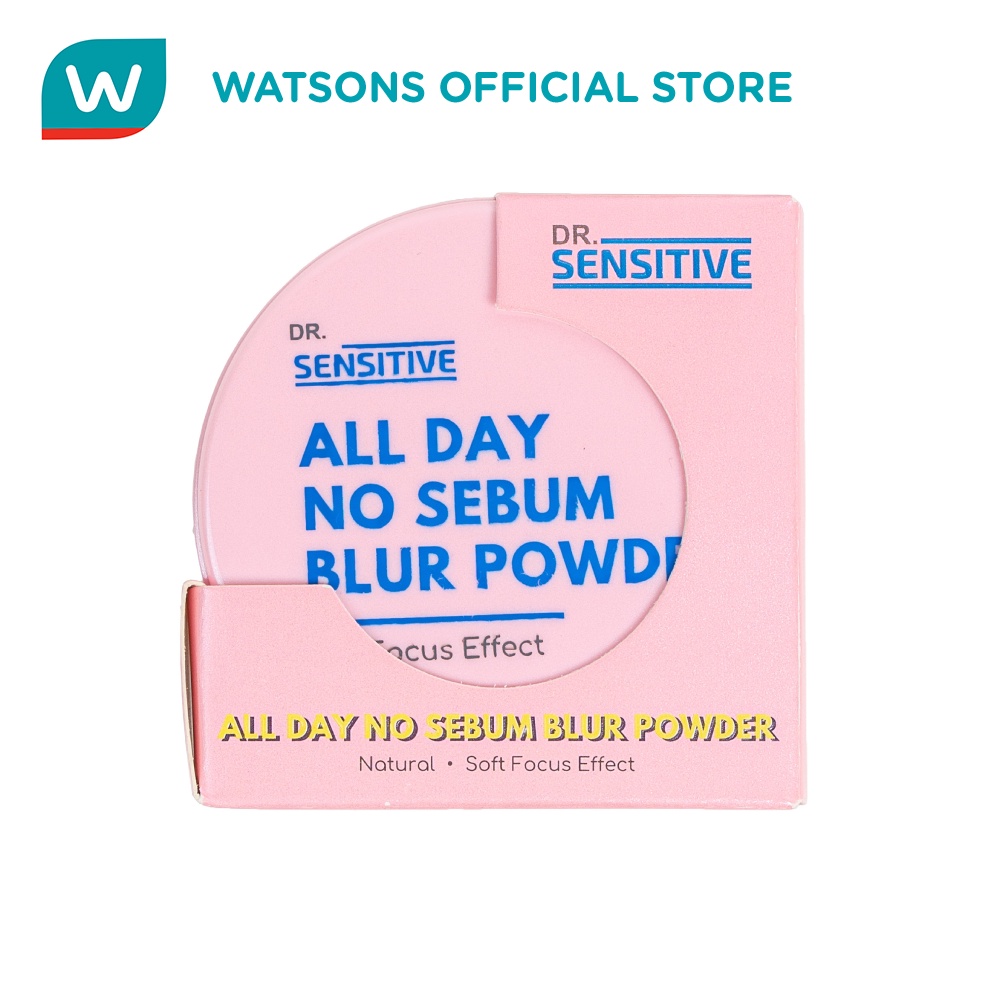 DR SENSITIVE All Day No Sebum Blur Powder Natural 25g | Shopee Philippines