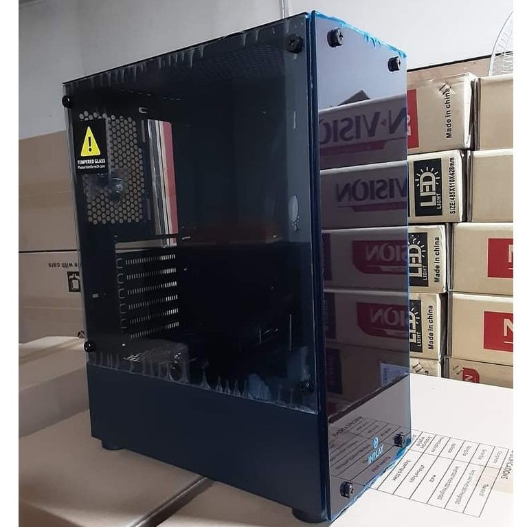 COD Inplay METEOR 01 BLACK PC CASE Desktop Computer PC Case gaming case ...