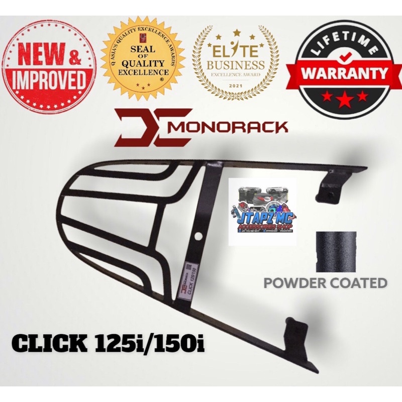 HONDA CLICK V1/V2 DC MONORACK BRACKET | Shopee Philippines