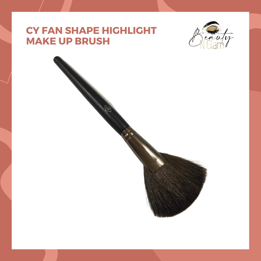 CY Fan Shape Highlight Makeup Brush | Shopee Philippines