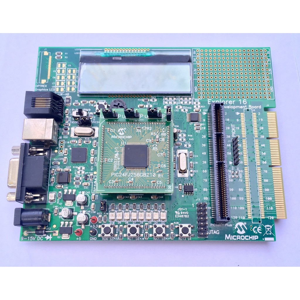 Microchip PIC Micro Controller Microcontroller - Explorer 16 ...