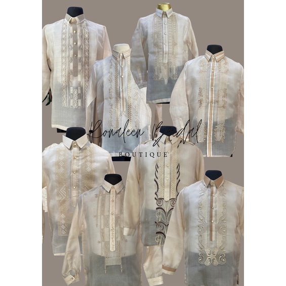Pinya Cocoon Barong Tagalog for Men | Shopee Philippines