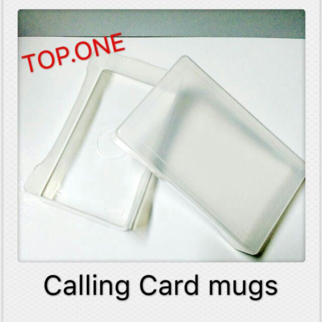 Calling card BOX/Plastic card case | Shopee Philippines